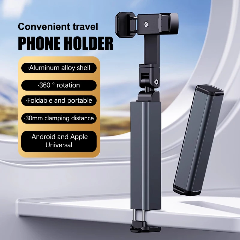 Portable Travel Phone Holder Desk Foldable Mount Airplane Train Seat ...