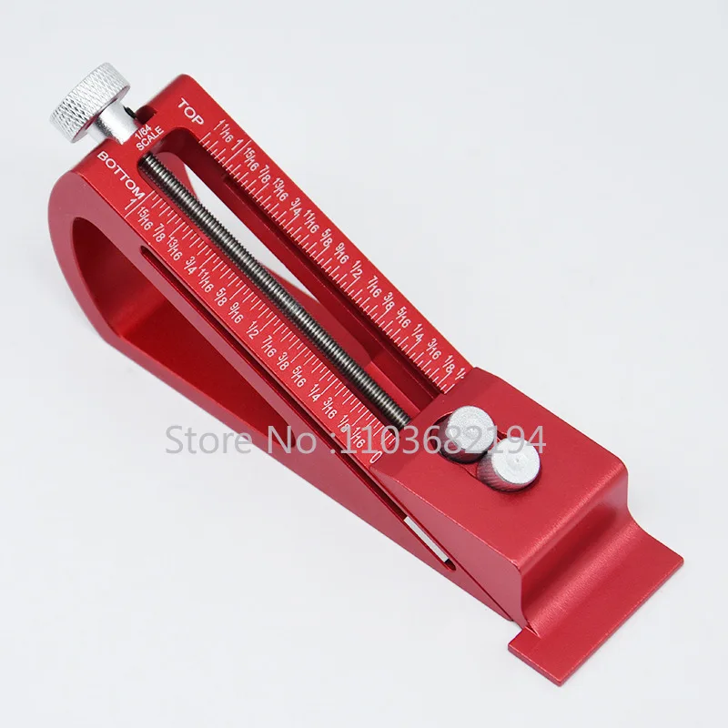 New-Woodworking-Gauge-Block-Adjustable-Height-Ruler-Table-Saw-Measuring ...