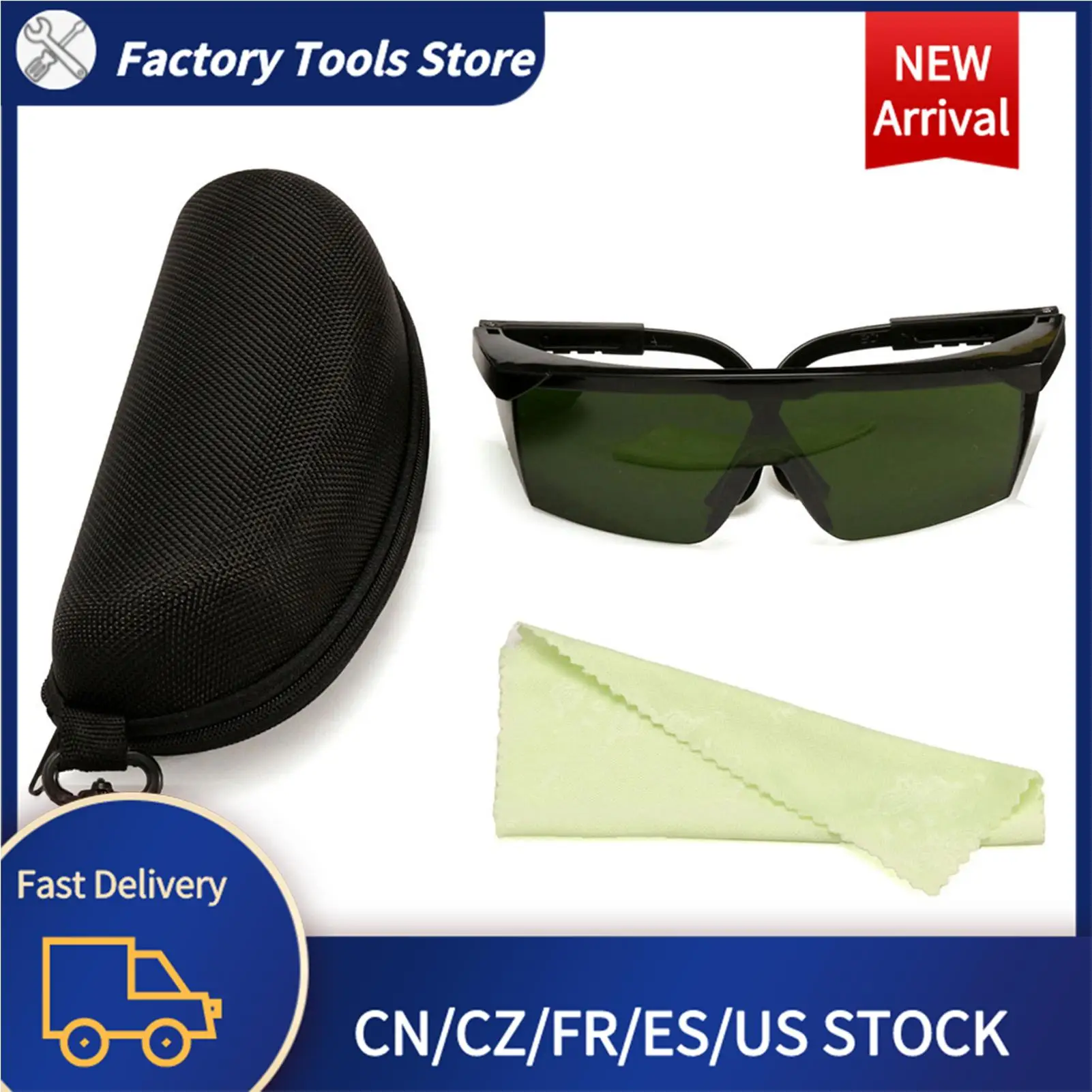 1PC Laser Protection Goggles 200nm-2000nm Laser Safety Glasses IPL-2 ...