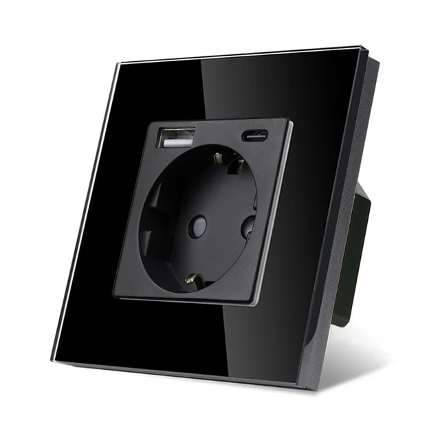 ENTUOIA EU RU Sockets Power Socket 250V 16A Plug Electrical Outlet USB ...