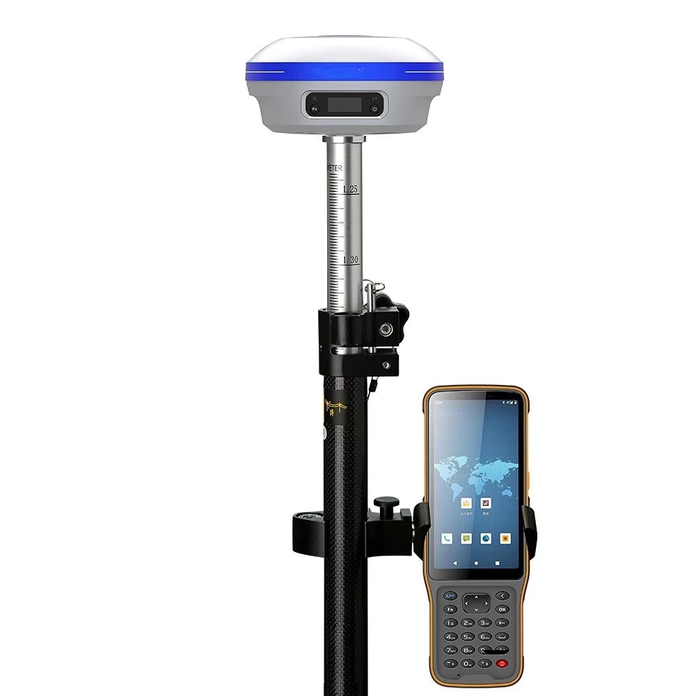 GPS 측량 계기, GPS I83 GNSS/X7 GNSS 1408 채널 GNSS RTK M9 (주황색) 센티미터 레벨 RTK 데이터 수집기 E96Spot ...