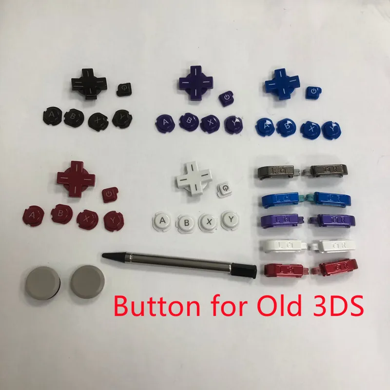 Original-New-for-3DS-Direction-Button-D-Pad-ABXY-Power-Button-LR-Button ...