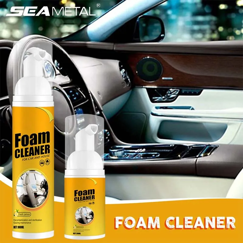 SEAMETAL-150-60ml-Multi-purpose-Foam-Cleaner-Spray-Car-Home-Interior-Cleaner-Foam-Spray-Anti ...
