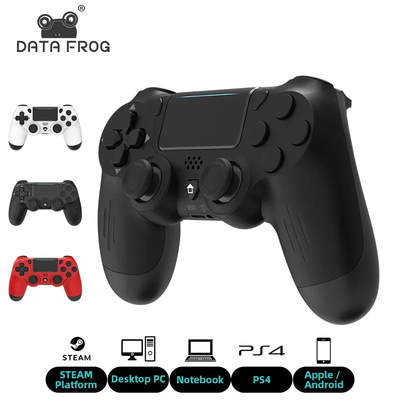 DATA-FROG-Bluetooth-Compatible-Game-Controller-For-PS4-Slim-Pro-PC ...
