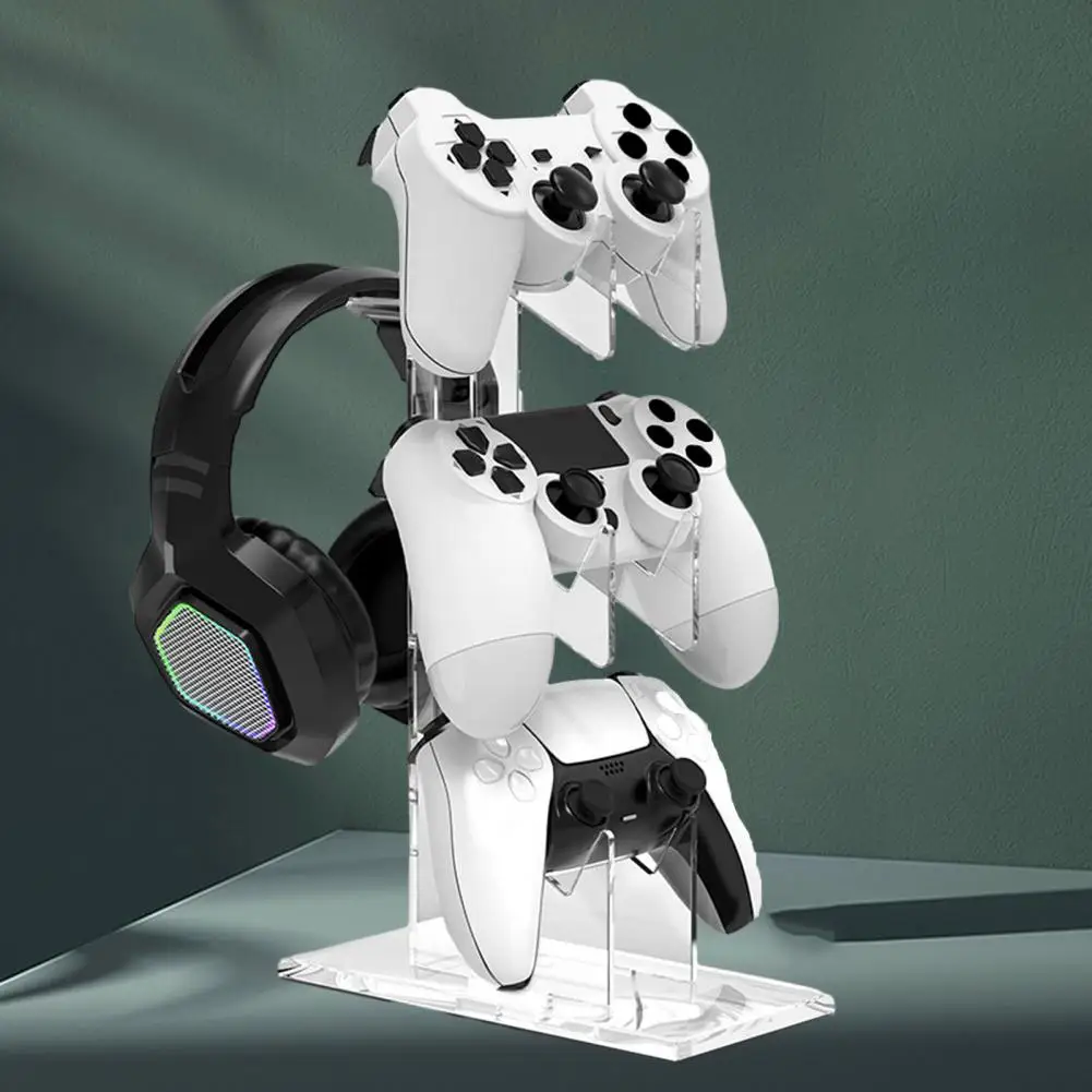 Gamepad-Stand-Multi-controller-Stand-Universal-3-tier-Game-Controller ...