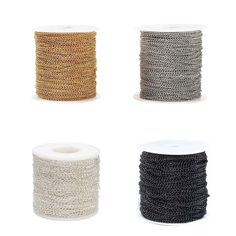 2M-Roll-Stainless-Steel-Extension-Chain-Multi-Color-Basic-Chains-for ...