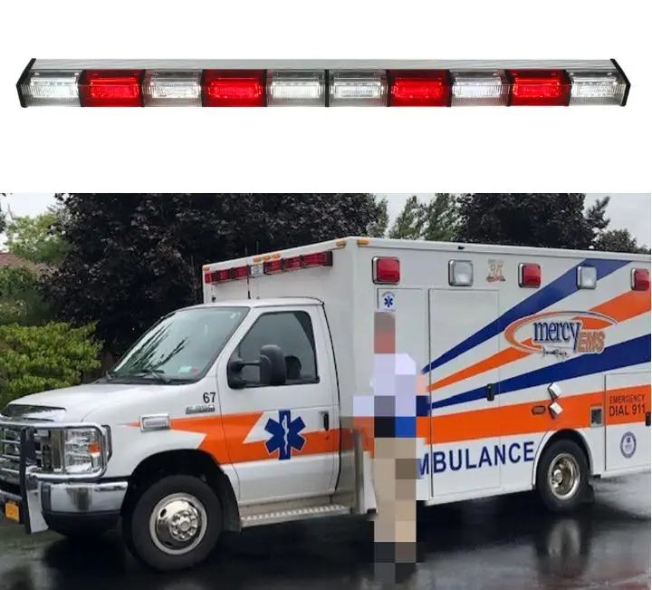 140cm-40W-Led-car-emergency-direction-light-Police-strobe-bar-light ...