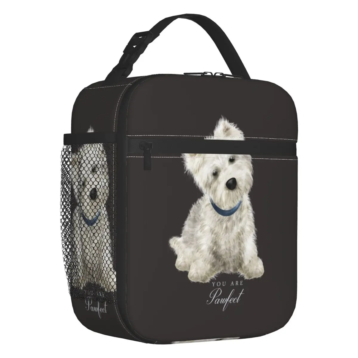 Westie-West-Highland-White-Terrier-Dog-Insulated-Lunch-Bags-for-Women ...