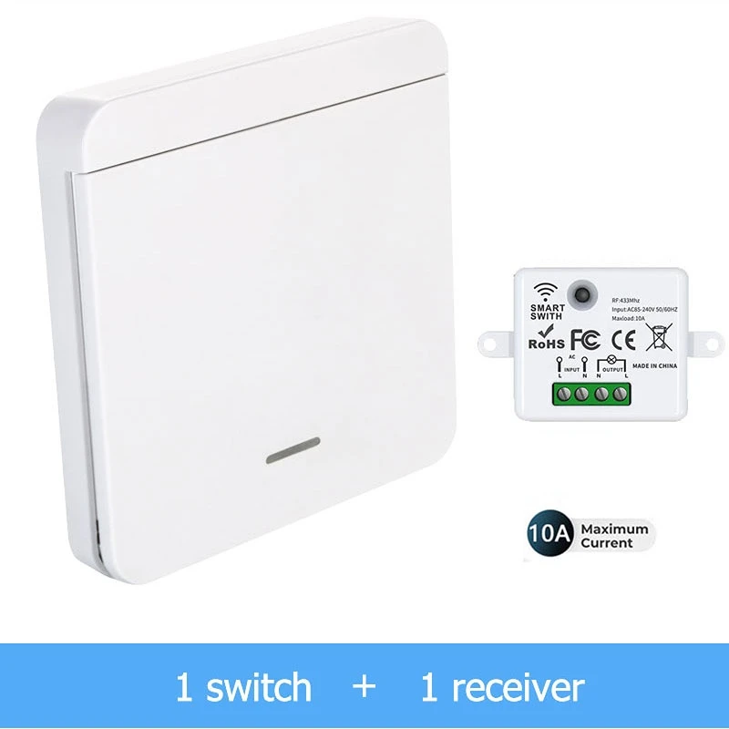 433Mhz-Wireless-Wall-Switch-Rf-86-Wall-Panel-Transmitter-Safety-Switch ...