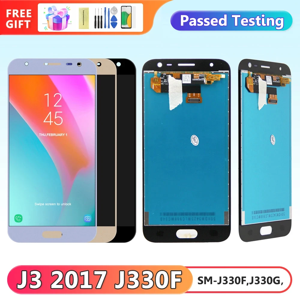 5.0'' J330 Display Screen, for Samsung Galaxy J3 2017 J330 J330F J327F ...