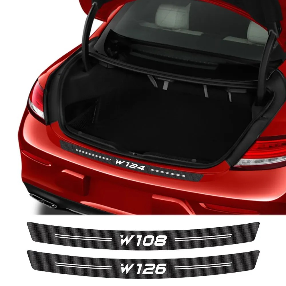 Car-Rear-Trunk-Sill-Sticker-Trim-Decal-Accessories-For-Mercedes-W204 ...