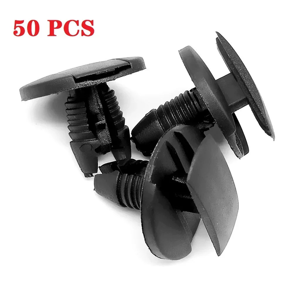 50Pcs-Auto-Fastener-Clip-For-Peugeot-Citroen-Bumper-Rivet-Fender-Fixed ...