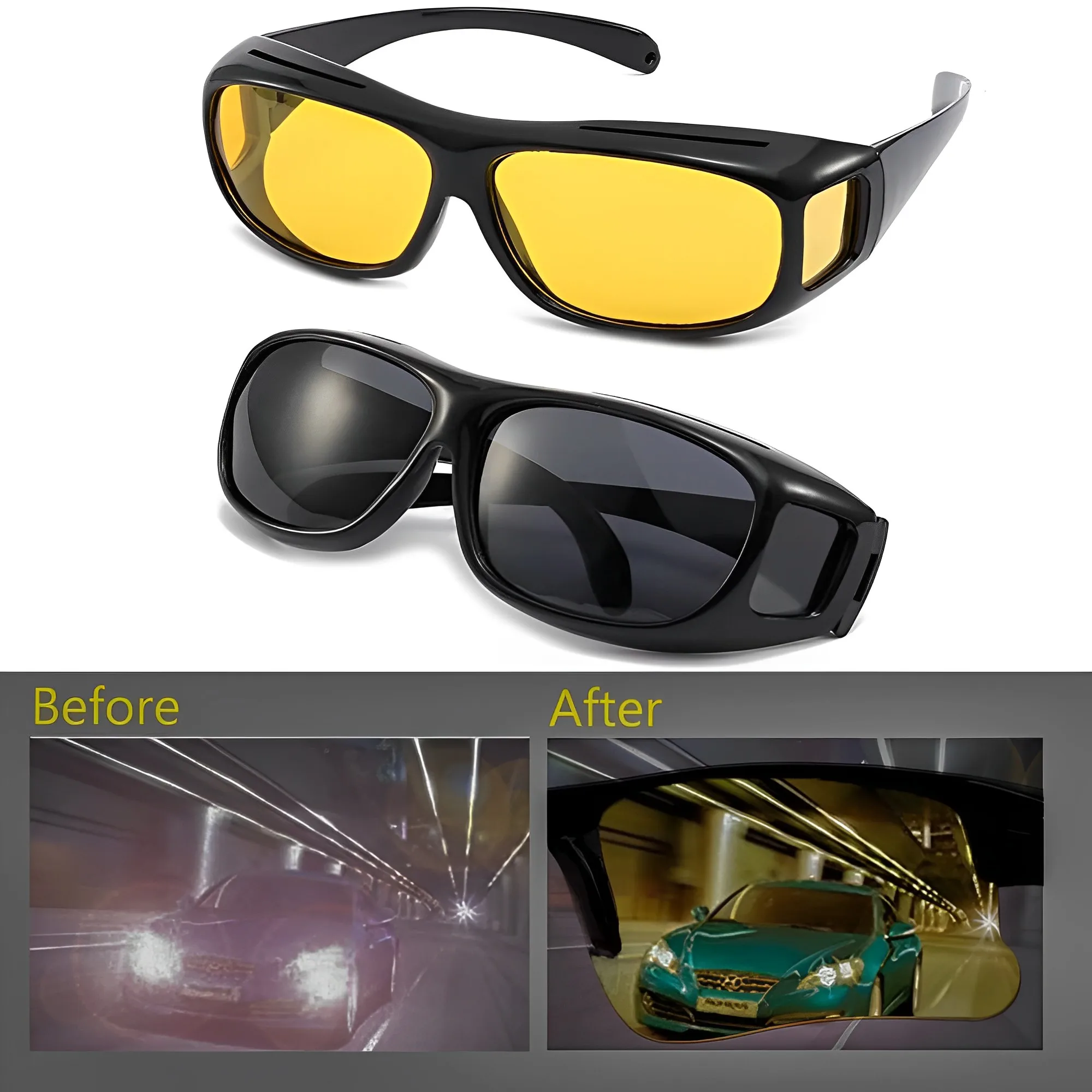 Car-Night-Vision-Goggles-Sunglasses-Driver-Universal-Goggles-Anti-glare ...