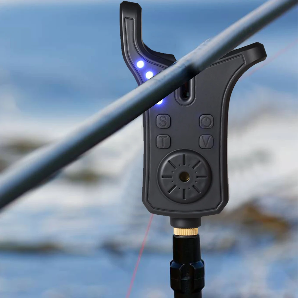 Professional-Fishing-Alarm-ABS-Electronic-Components-Bite-Indicator ...