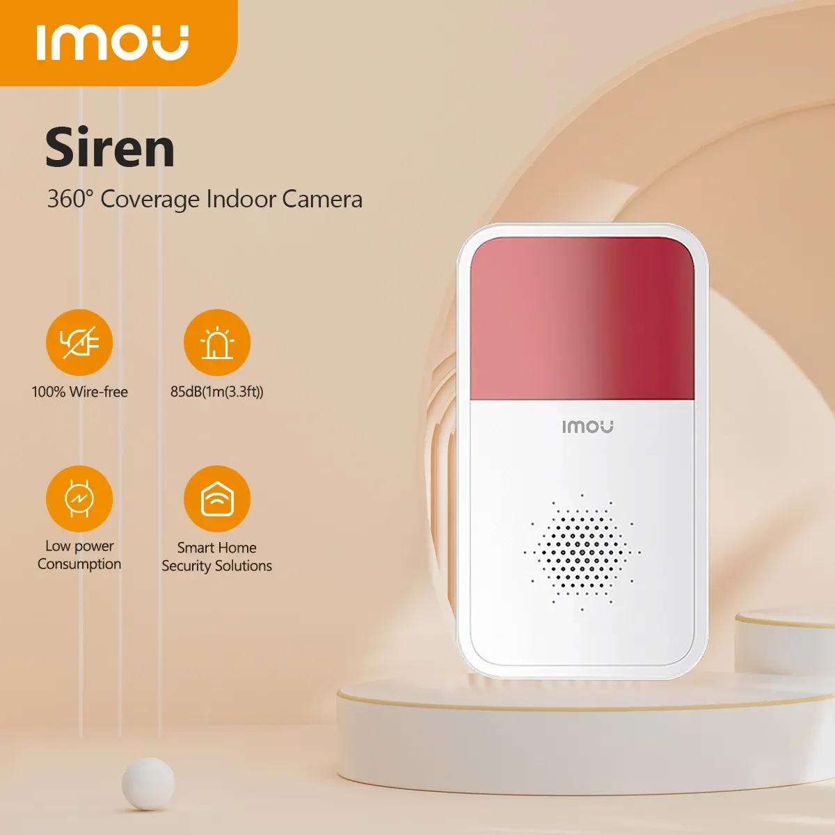 IMOU-Smart-Wireless-Strobe-Siren-Sound-Flash-Light-Alarm-Indoor-with-Lithium-Battery-433Mhz-For ...