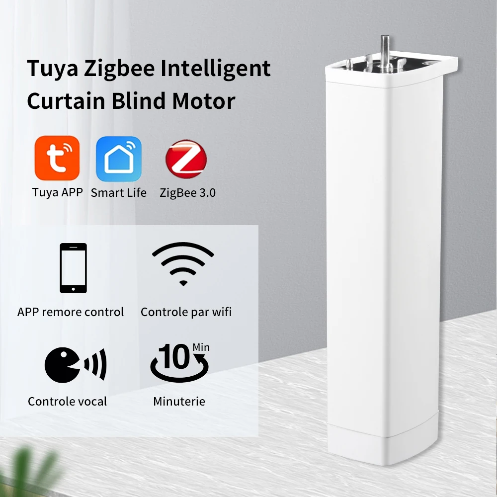 Tuya WiFi /ZigBee Electric Smart Curtain Motors Intelligent Shutter ...