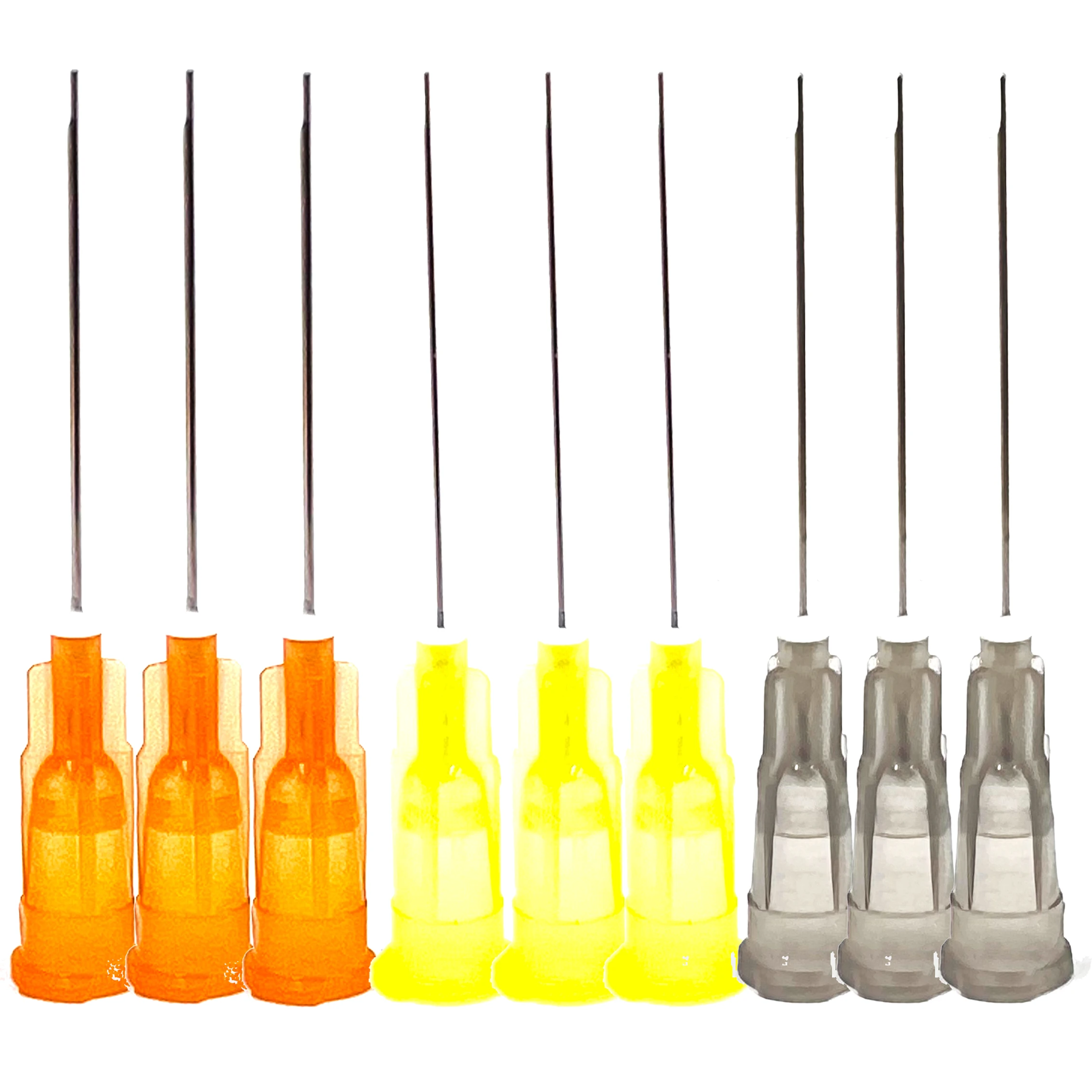 100 pcs Dental Irrigation Needle Sterile Endodontic Irrigation Needle ...