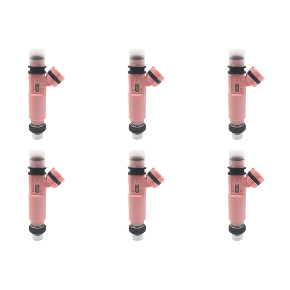 6 Pcs Fuel Injector 195500-4140 1955004140 MR507376 Fit For Mitsubishi ...