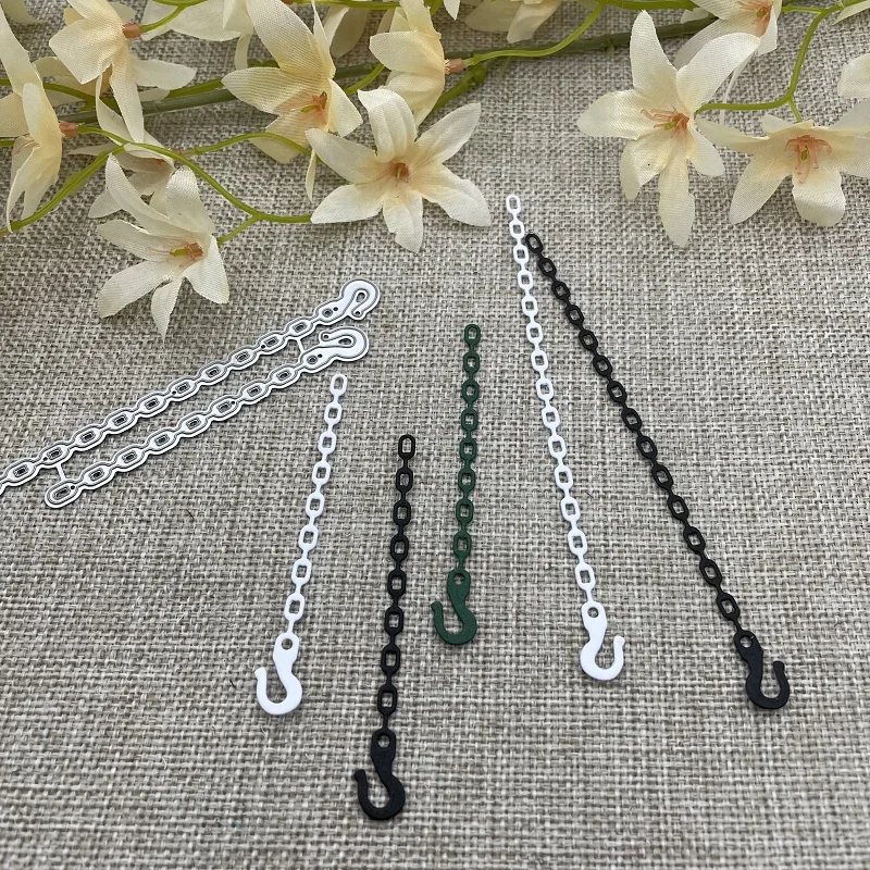 Chain-hook-Metal-Cutting-Dies-Stencils-For-DIY-Scrapbooking-Decorative ...