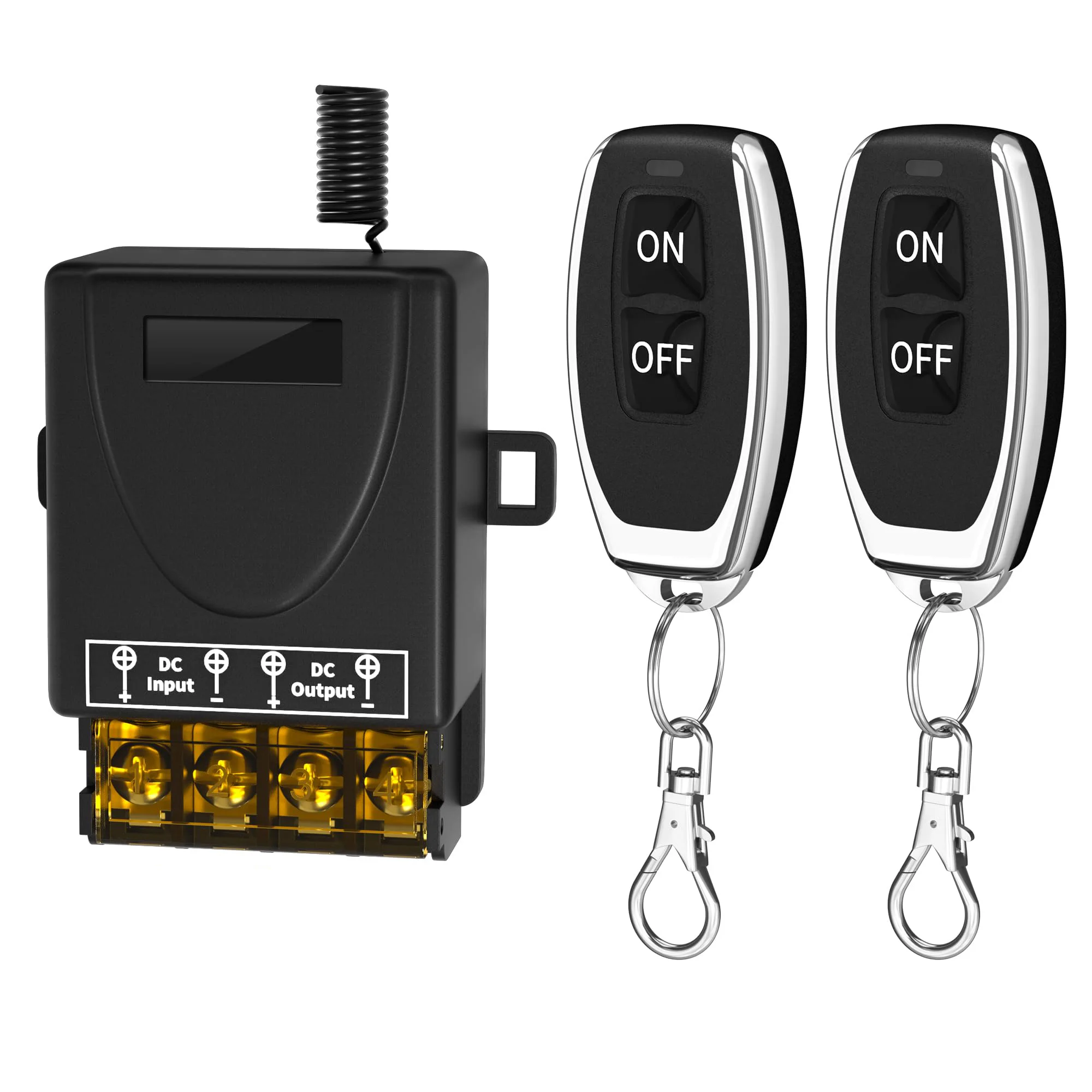 Interruptor-de-Control-remoto-inal-mbrico-cc-12V-24V-48V-72V-30A-RF ...