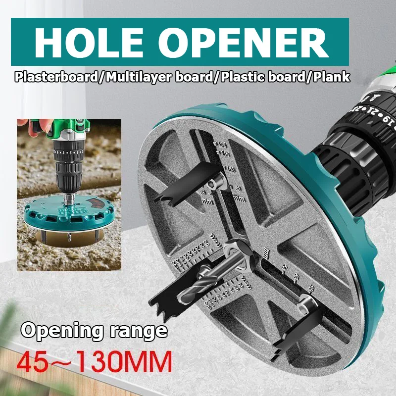 Adjustable-Round-Hole-Saw-Household-Hole-Opener-Multifunctional-Round ...