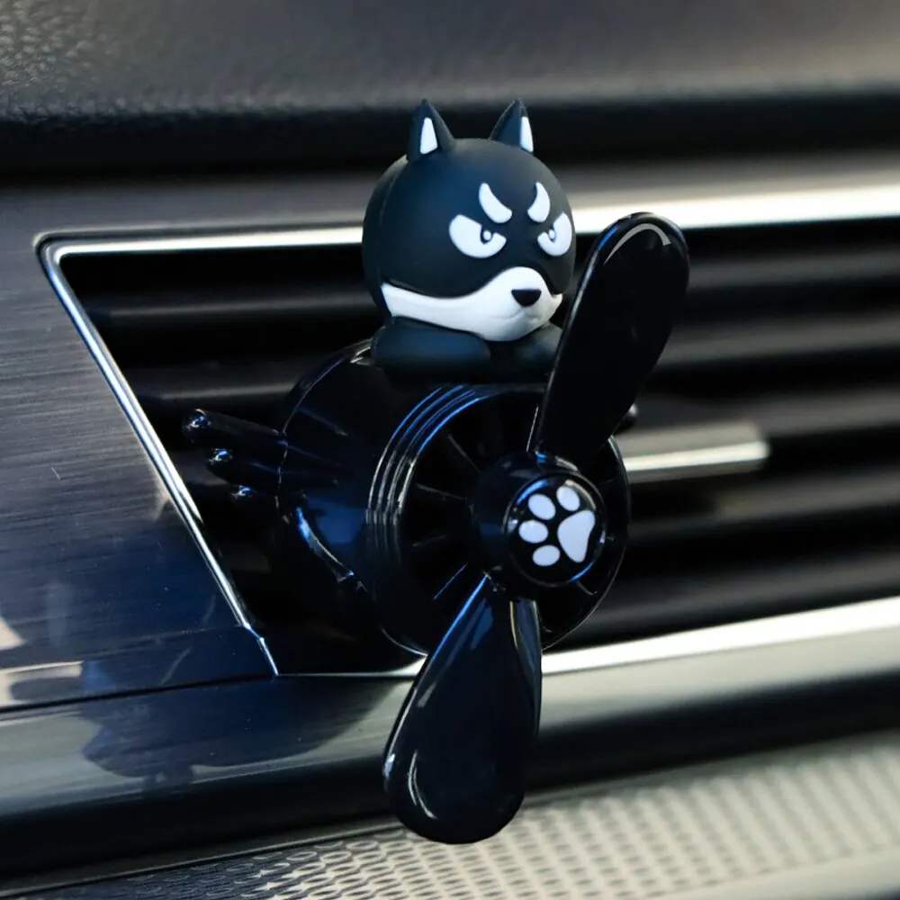 Car Air Freshener Aromatherapy Pilot Rotating Propeller Air Outlet ...