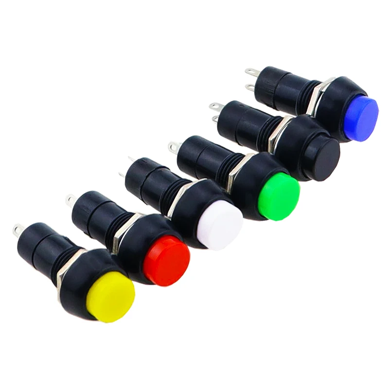 1PC-PBS-11A-PBS-11B-12mm-self-locking-Self-Recovery-Plastic-Push-Button ...