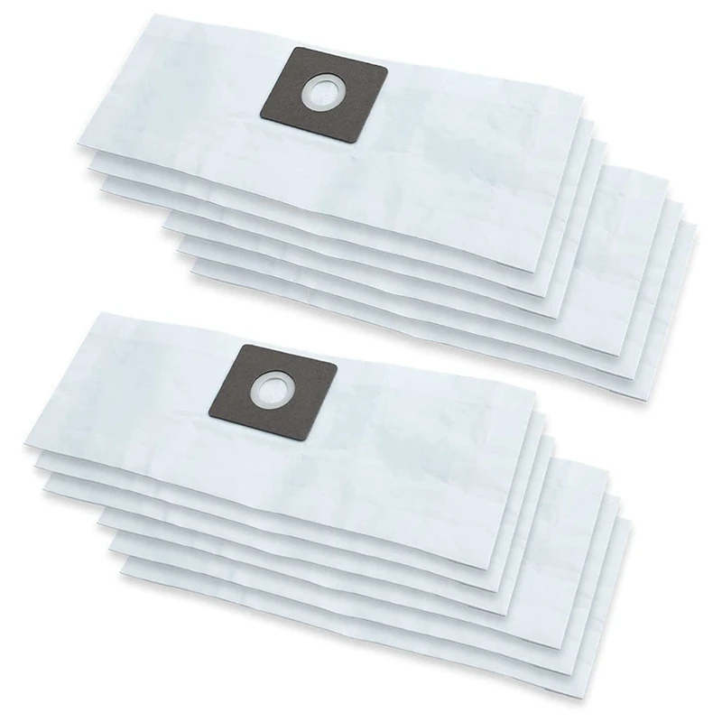 12 Pack Vacuum Bags For Shop-Vac 9066800 2-2.5 Gallon Type B And QAM70 ...