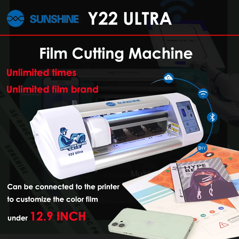 SUNSHINE-Y22-ULTRA-Intelligent-Flexible-Hydrogel-Film-Cutting-Machine ...