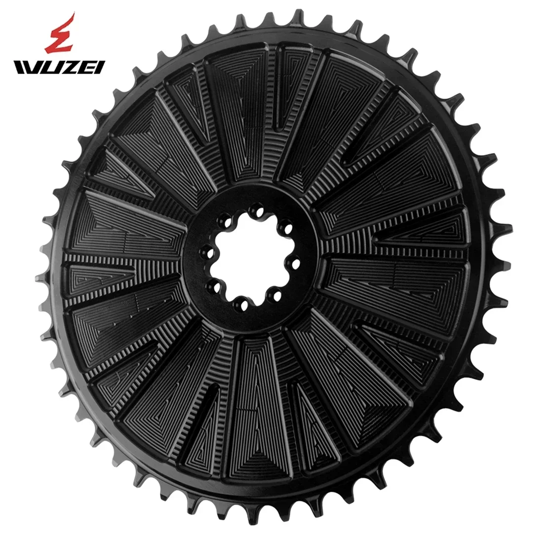 WUZEI 8-Bolt Narrow Wide Bicycle Chainring for SRAM Force Crank Direct ...