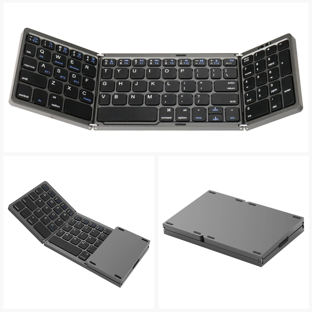 Mini-clavier-pliable-portable-clavier-num-rique-BT-sans-fil-fin-pour ...