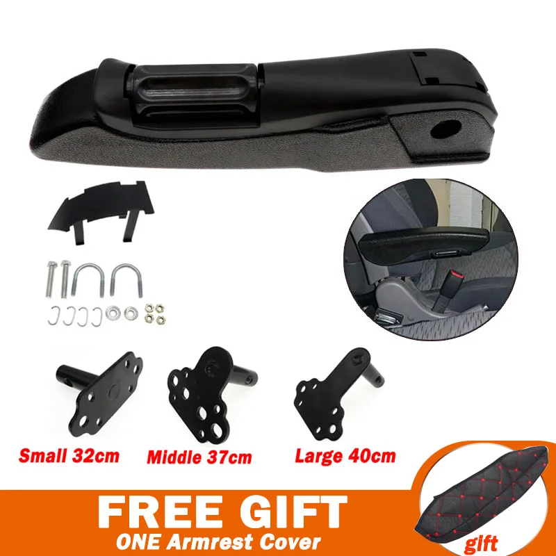 Universal Car Auto Seat Armrest Adjustable Hand Holder Handrail Arm ...