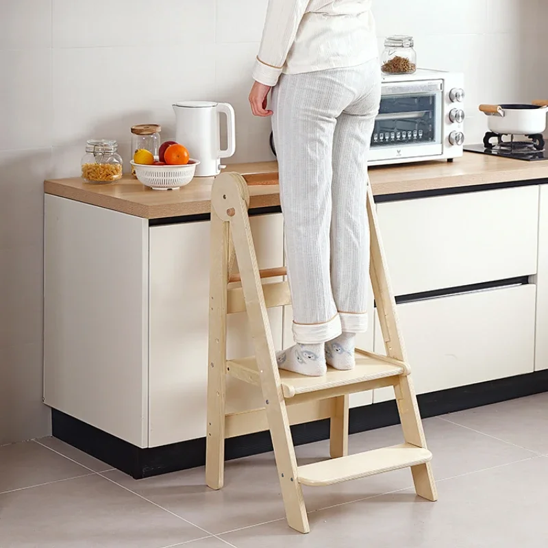 Indoor-Children-Climbing-Ladder-Chair-Multifunctional-Step-Stool-Safety ...