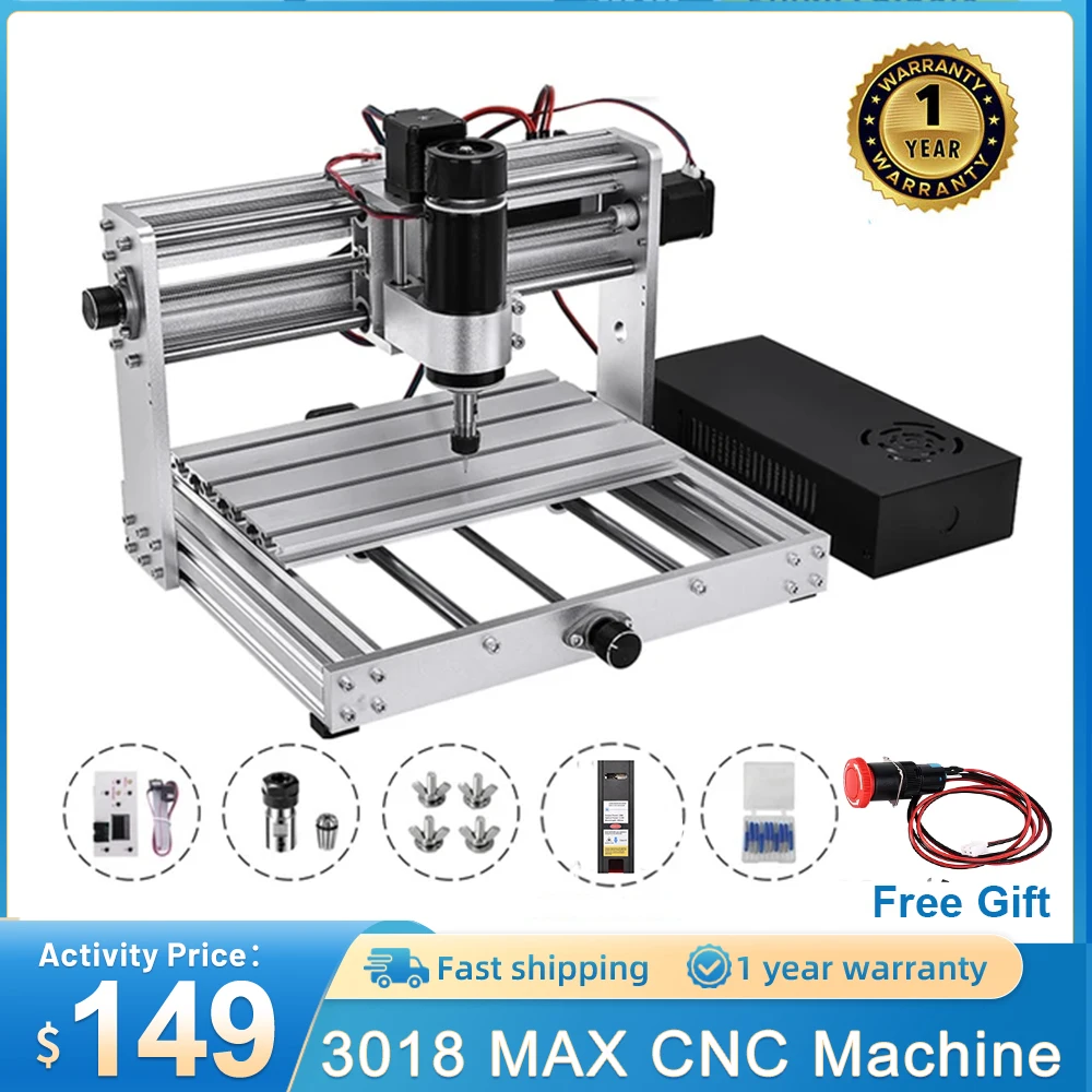CNC-Router-Metal-Engraving-Machine-With-500W-Motor-Engraver-Cutter-for ...