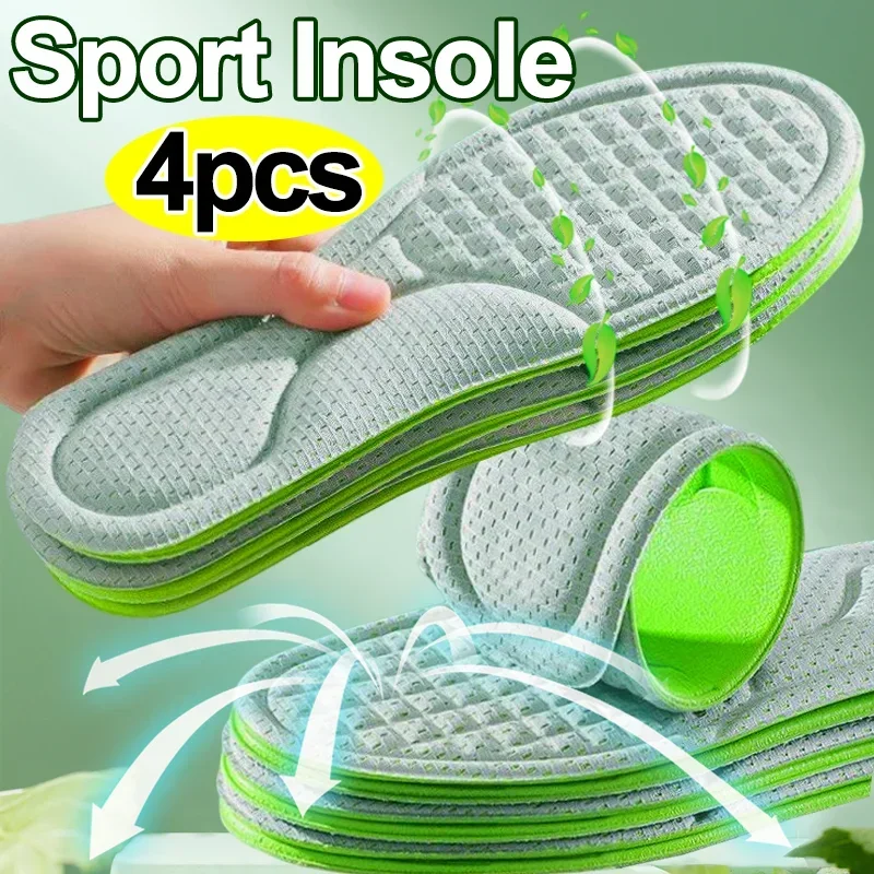 4pcs-Soft-Memory-Foam-Insoles-for-Shoes-Sweat-Absorbing-Breathable ...