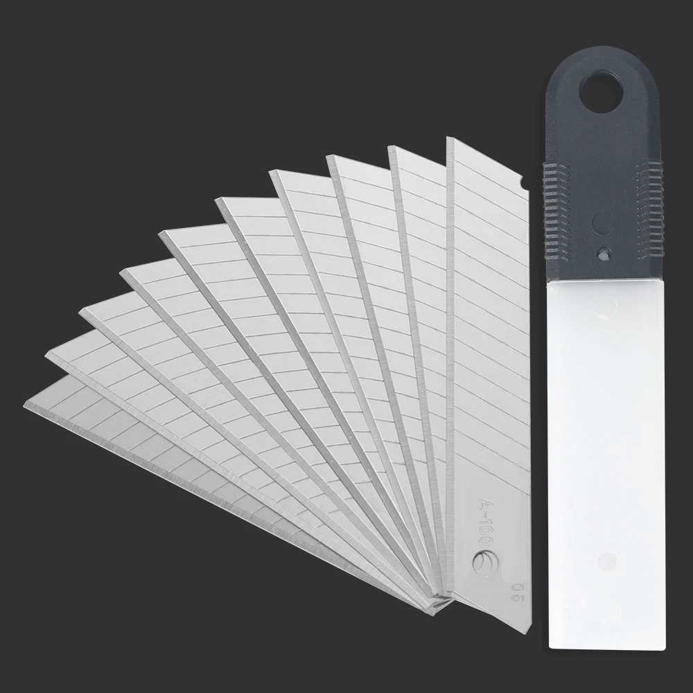 10PCS-Pack-Box-Utility-Knife-Blades-Replacement-Utility-Knife-Paper ...
