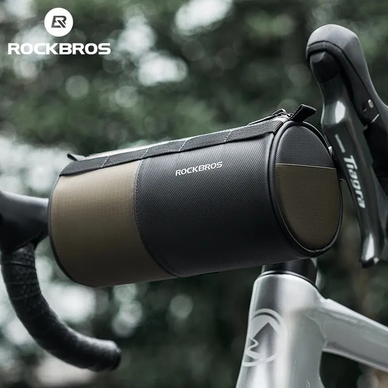 ROCKBROS-Bicycle-Bag-MTB-Road-Bike-Cylinder-Front-Bags-Reflective ...