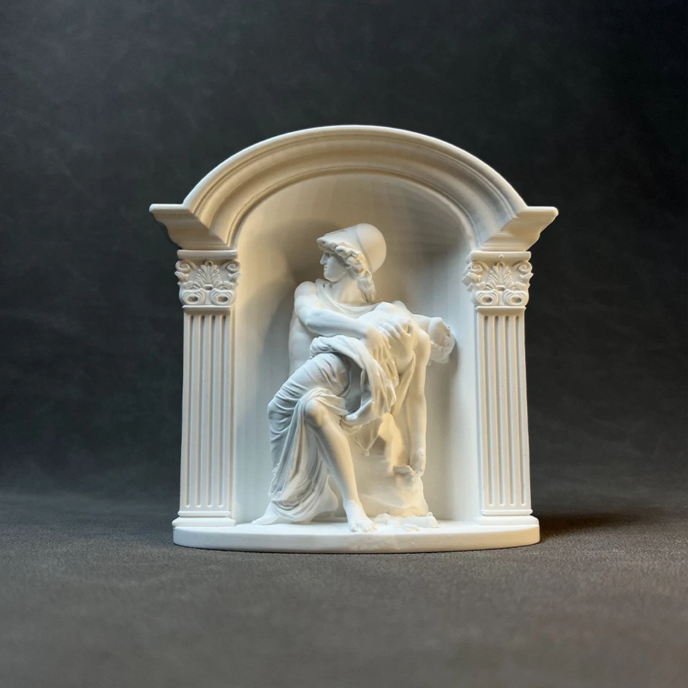 “God of War and Venus” retro sculpture art commercial decoration ...