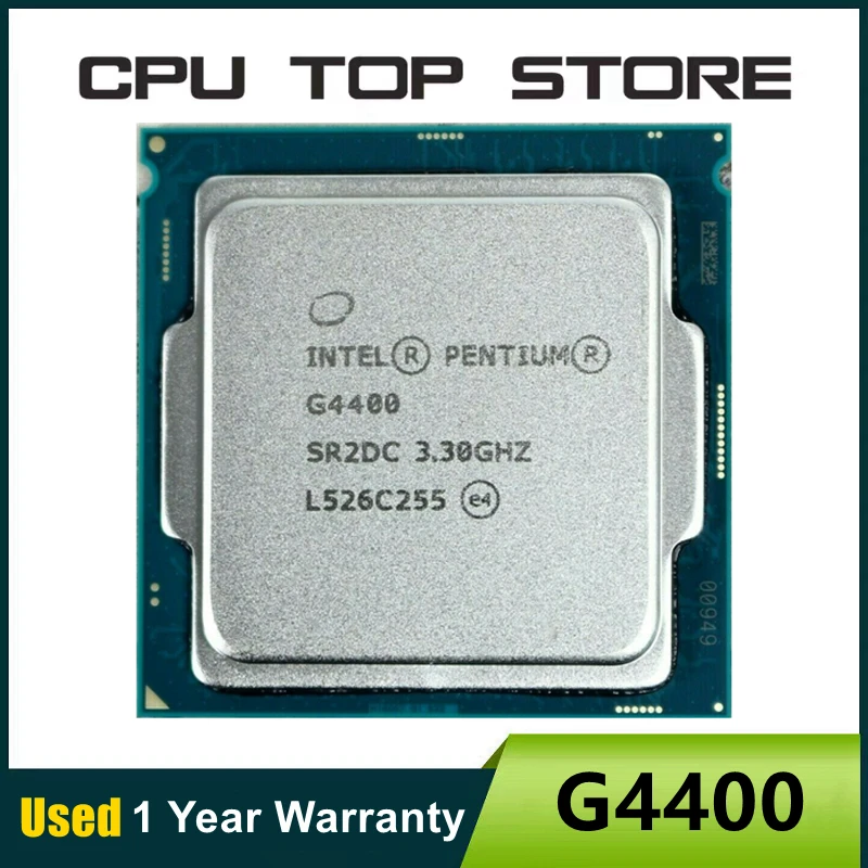 INTEL-Pentium-G4400-3-3GHz-Dual-Core-2-Thread-CPU-Processor-3M-54W-LGA ...
