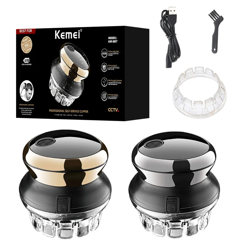 Professional-Even-Cut-Rotary-Hair-Clipper-UFO-Electric-For-Men-Washable ...