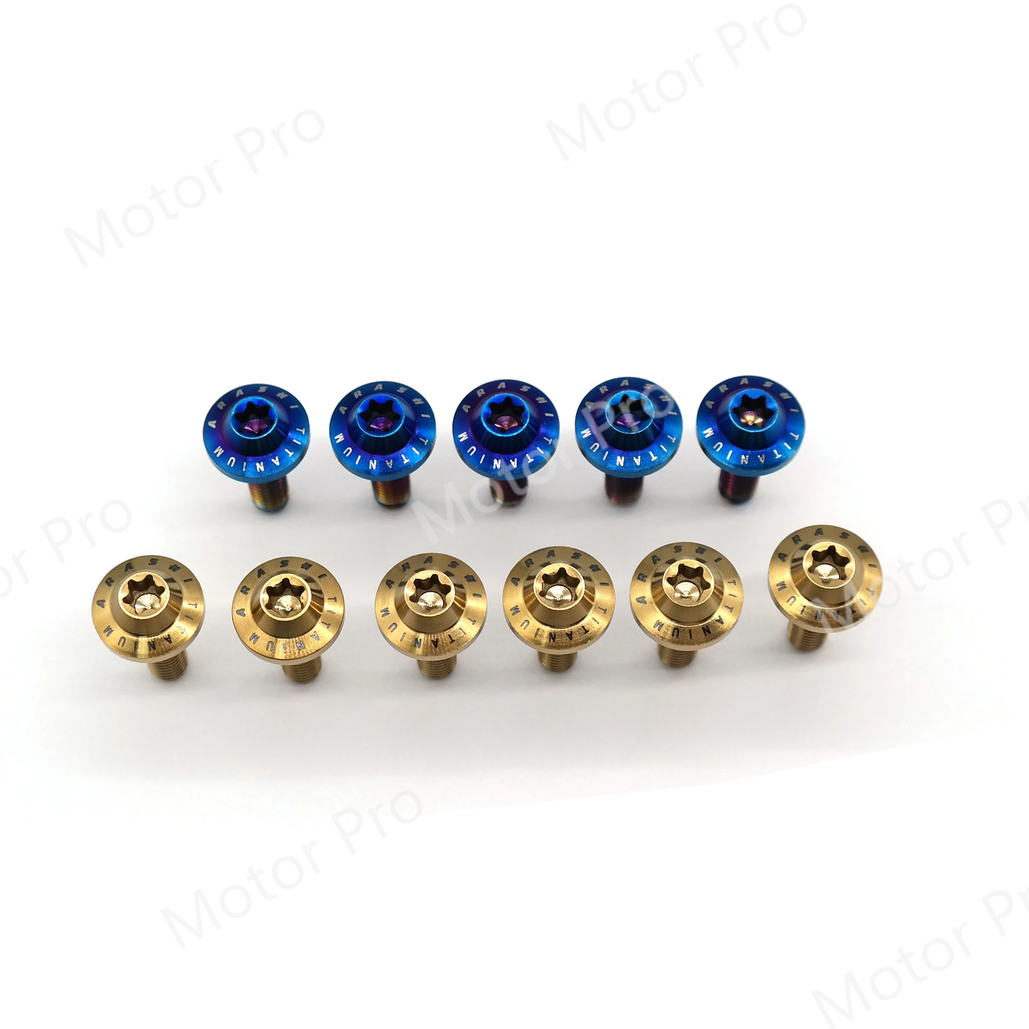 Titanium M6 Bolts Motorcycle Brake Disc Disk Mounting Screws Fastener ...