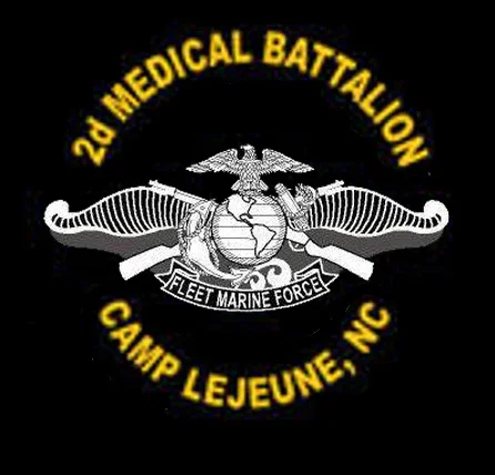 US Marine Corps 2D Medical Battalion T-Shirt 100% Cotton O-Neck Summer ...