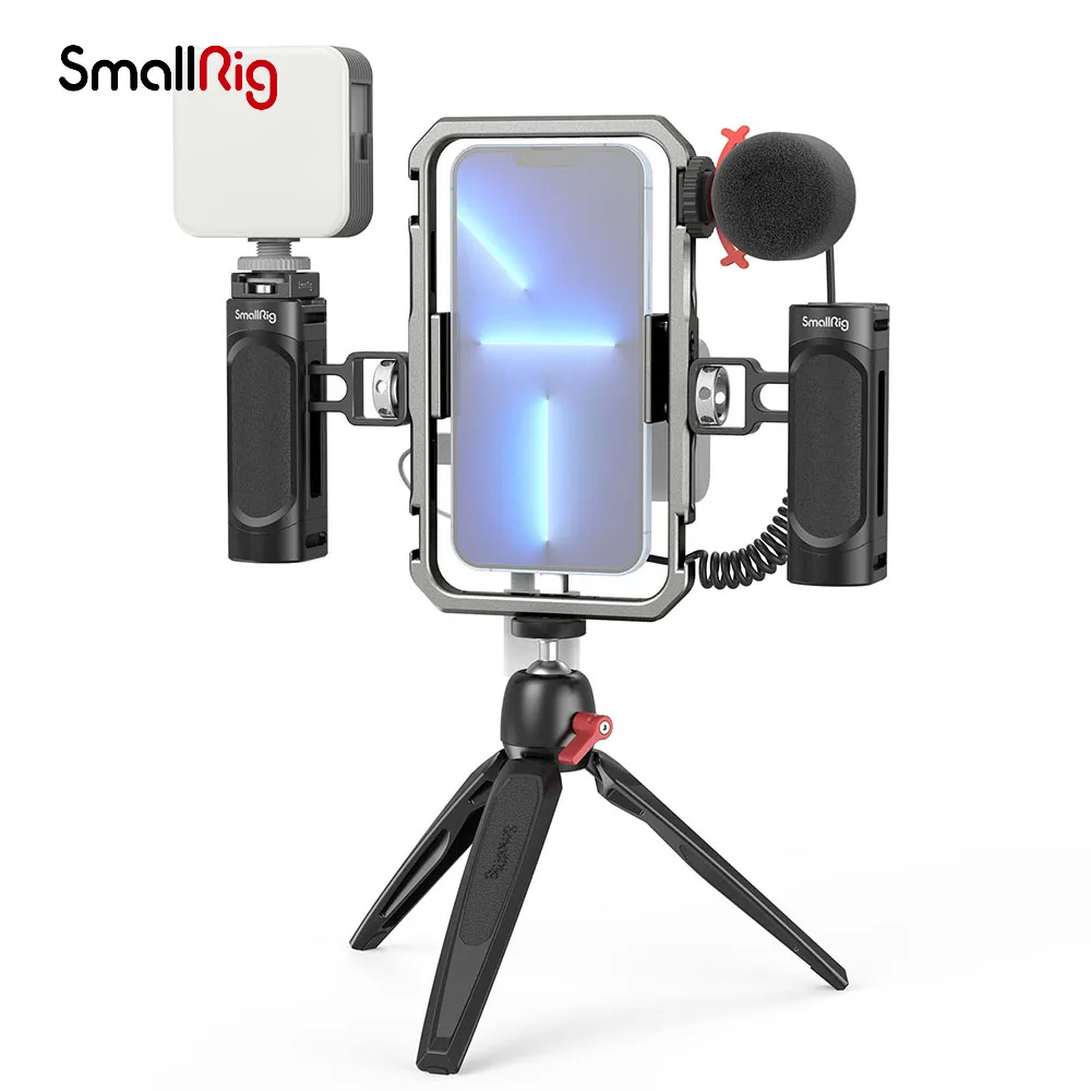 Smallrig Universal Video Kit For Iphone Smartphone Vlogging And Live ...