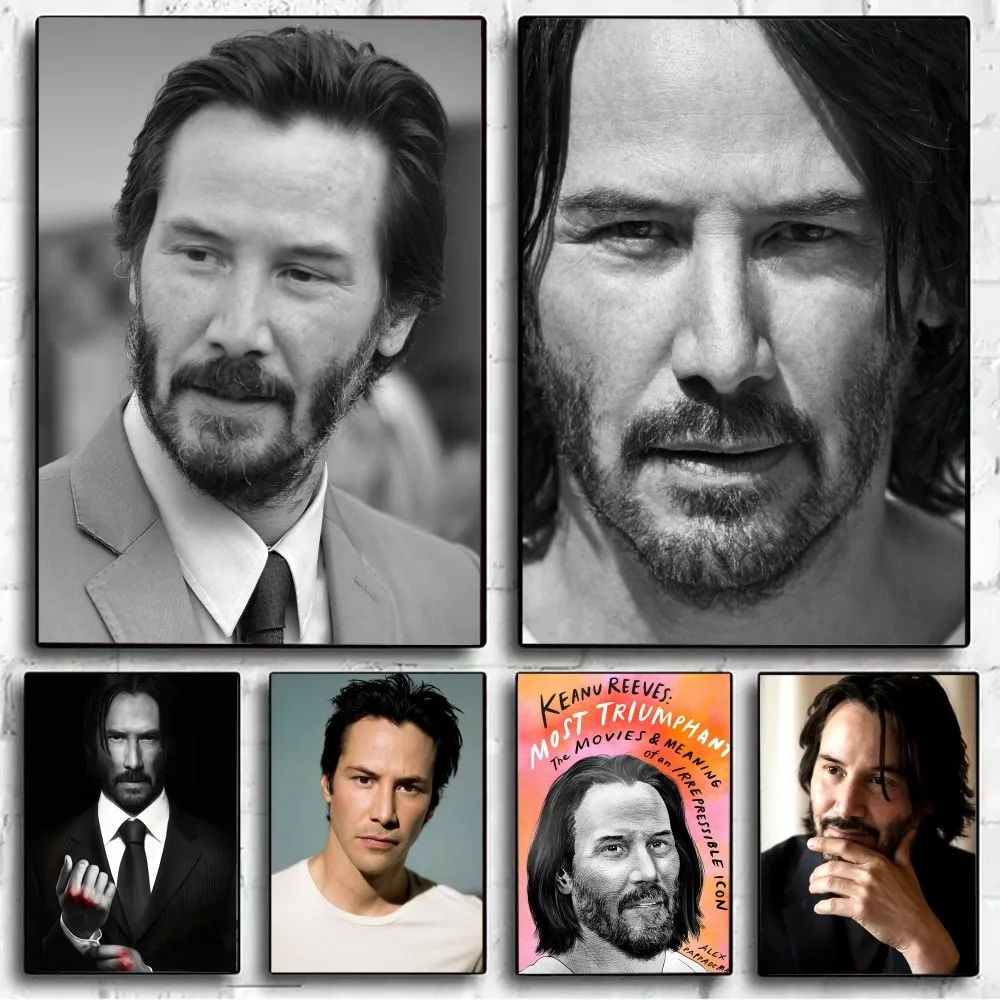 Keanu-Poster-No-Framed-Poster-Kraft-Club-Bar-Paper-Vintage-Poster-Wall-Art-Painting-Bedroom ...