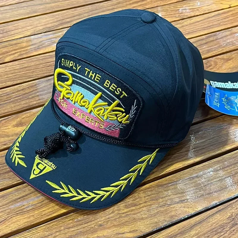 Gamakatsu Waterproof Fishing Cap Summer Outdoor Sport Baseball Cap ...
