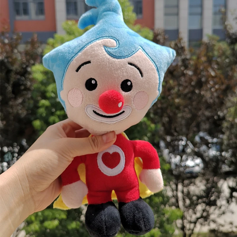 25cm Plim Plim Clown Plush Toy Kawaii Clown Plushie Doll Soft Stuffed ...