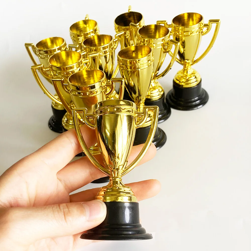미니트로피트로피제작골프기념패트로피 금색 플라스틱 트로피 수상 컵 레이싱 카 축구 야구 카니 티몬