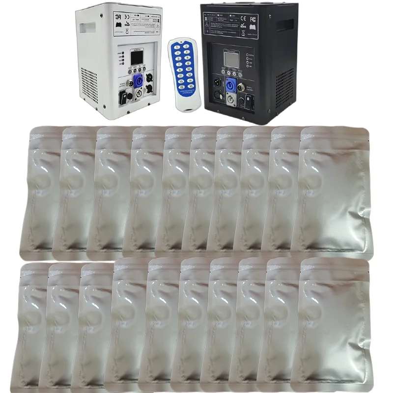 Máquina de polvo ColdSpark para escenario, fuente brillante para Dj ...