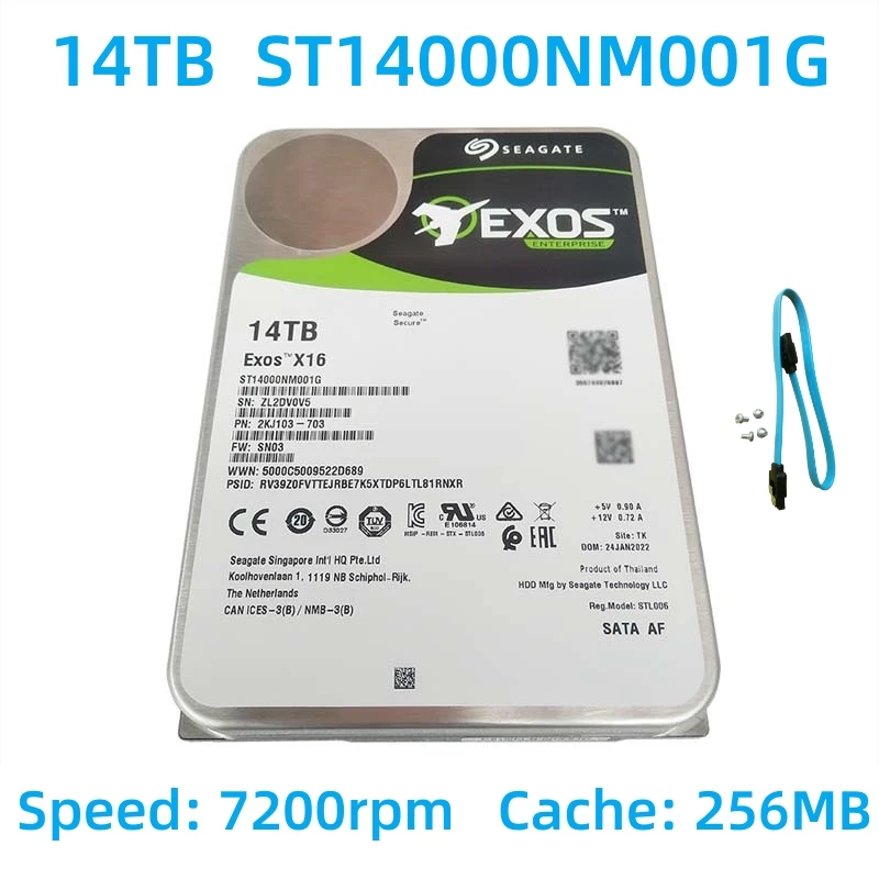 14TB-For-HDD-EXOS-ST14000NM001G-hdd-3-5inch-Hard-disk-Hard-drive-SATA3 ...