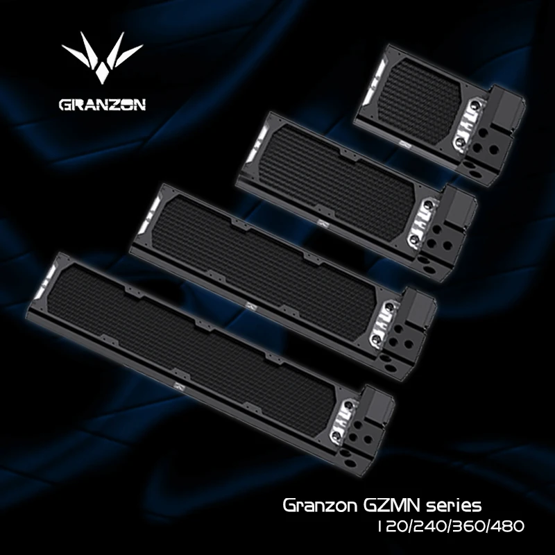 Granzon GZMN Integrated AIO Pump Radiator Combo 120/240/360/480mm ...